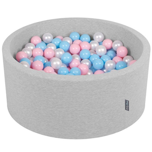 KiddyMoon Baby Foam Ball Pit 90x40 with Balls 7cm/ 2.75in Certified ...