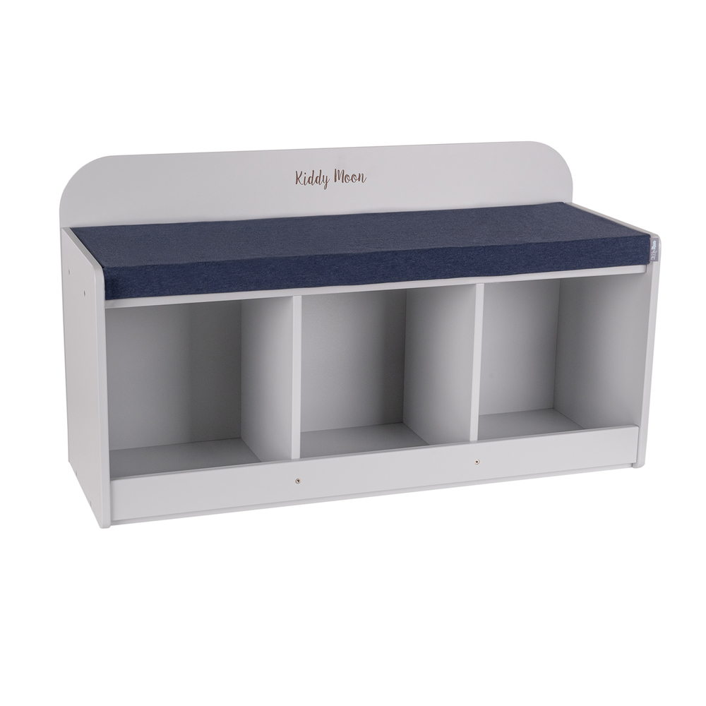 KiddyMoon Storage Bench for Kids Children Multifunctional Toy Furniture ...
