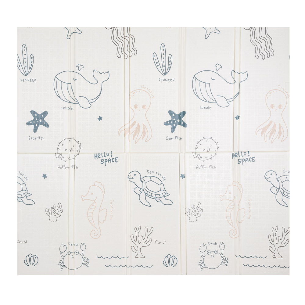 KiddyMoon Baby Play Mat Double-Sided Foam Mat For Kids Crawling Mat For ...