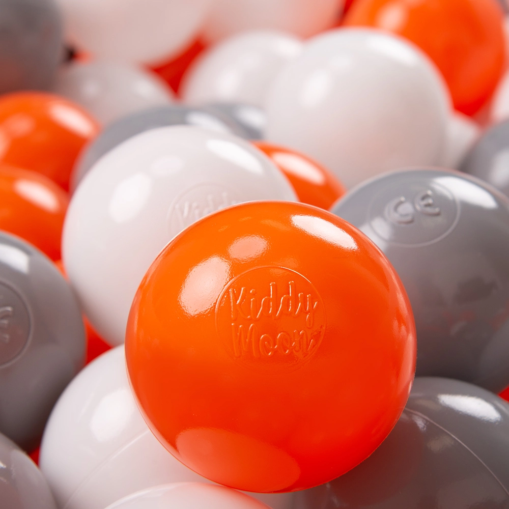 KiddyMoon Soft Plastic Play Balls ∅ 7cm/2.75in Multi-colour Made in EU ...