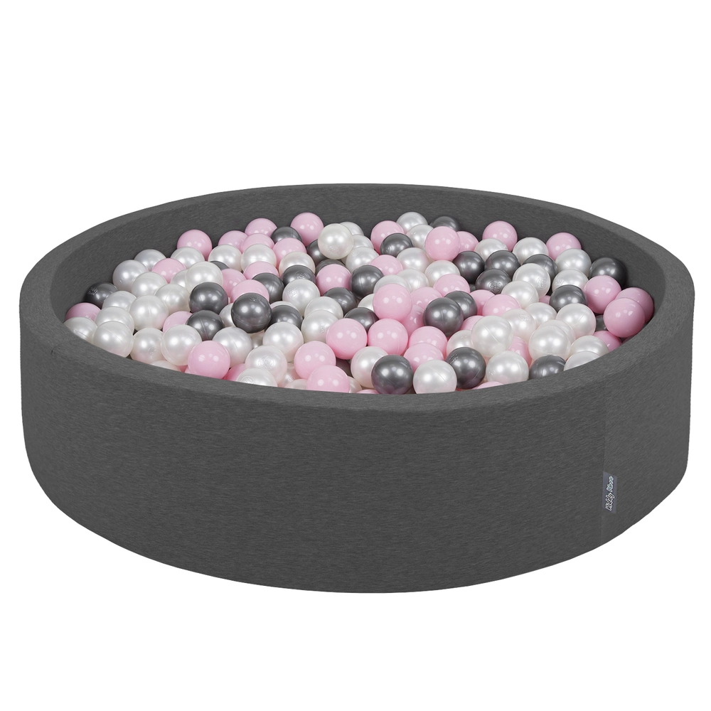 KiddyMoon Soft Ball Pit Round ∅ 7Cm / 2.75In For Kids, Foam Ball Pool ...